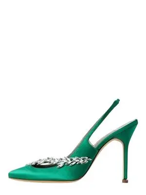 BALENCIAGA (wmns) Balenciaga Manolo Blahnik Slingback 'grass'