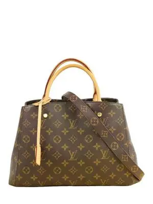 LOUIS VUITTON Mm Monogram Montaigne Tote Bag