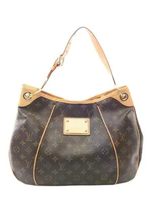 LOUIS VUITTON 2012 Pm Monogram Galliera Tote Bag - Brown