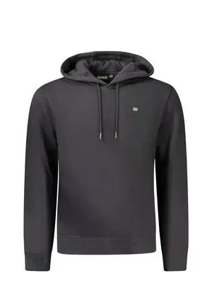 NAPAPIJRI Balis Logo-patch Drawstring Hoodie Grey
