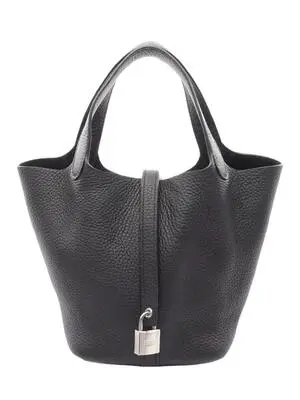 Hermès 2026 Pm Picotan Lock Tote Bag Black
