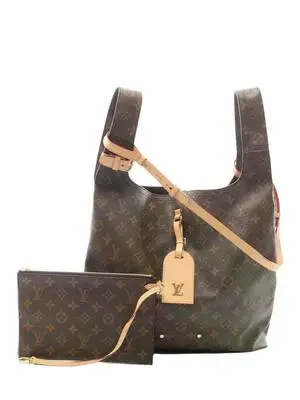 LOUIS VUITTON Gm Atlantis Monogram Tote Bag - Brown