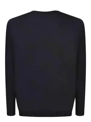 DELL'OGLIO Crew-neck Sweater - Blue