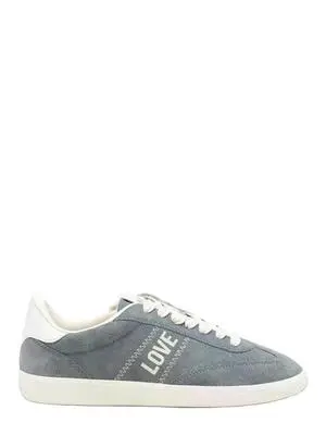 MOSCHINO Cloud25 Logo-print Suede Sneakers