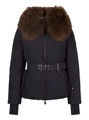 MONCLER Sioule Shearling-Trimmed Insulated Ski Jacket