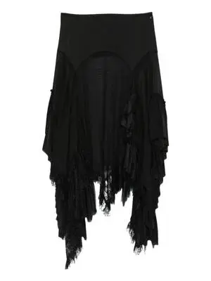 ANN DEMEULEMEESTER Asymmetrical Skirt
