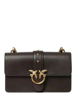 PINKO Small Love Studded Shoulder Bag