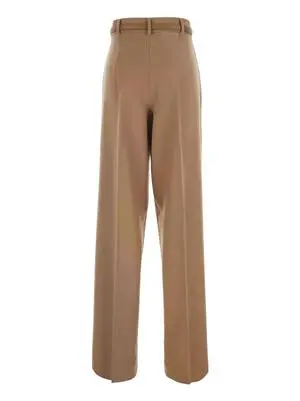 MAX MARA Belted Pleated Trousers