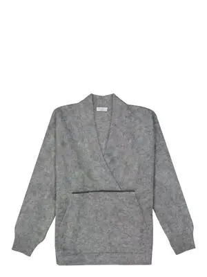 BRUNELLO CUCINELLI Surplice-neck Wool Sweater