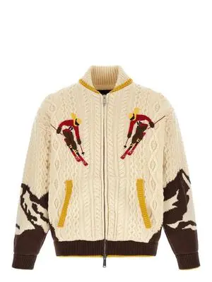 Dsquared2 Color 'snowy Dream' Cardigan Multi