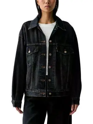 LEVI'S Faded-effect Denim Jacket