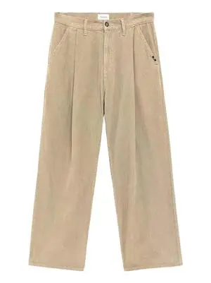 AMISH Pleated Corduroy Trousers