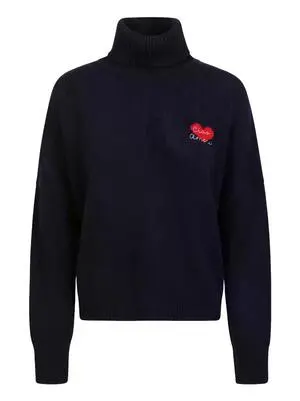 Giada Benincasa Heartbeat Roll-neck Sweater - Blue