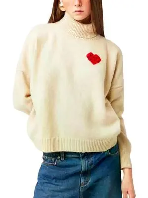 GIADA BENINCASA Heartbeat Roll-neck Sweater
