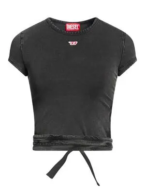 DIESEL® Lightweight Knit T-shirts Black
