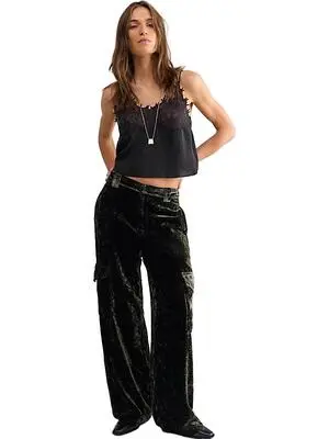 AGOLDE AGOLDE Shara Velvet Pants Bronze