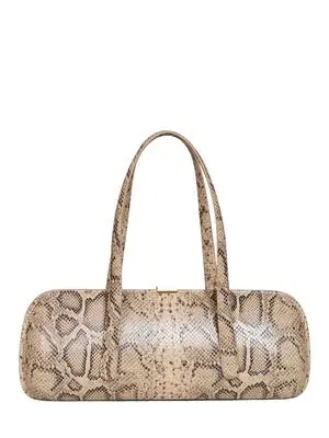 MUGLER Mugler Women Beige Snake Aurora Handbag Multicolor
