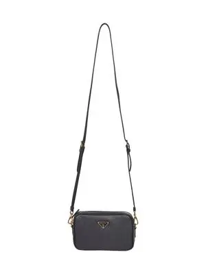Prada Prada Accessori Pelletteria Women Black Mini Crossbody Bag Multicolor
