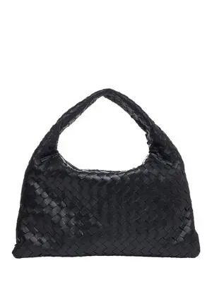 Bottega Veneta Bottega Veneta Women Tote Bag In Leather With Intrecciato Hop Motif Multicolor