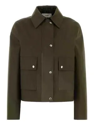 Fendi Fabric Blouson - Green