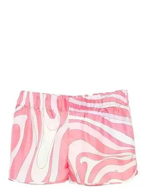 Emilio Pucci Silk Chino Shorts Pink