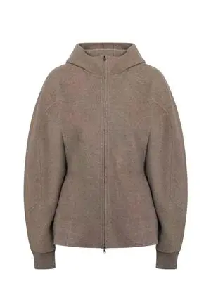 MAX MARA Wool-and-cashmere Jersey Sweatshirt - Beige