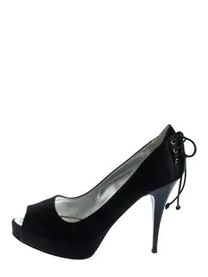 GIUSEPPE ZANOTTI Knot-detail Peep-toe Pumps