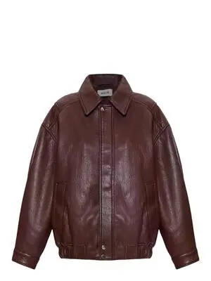 AGOLDE Ona Bomber Jacket Red