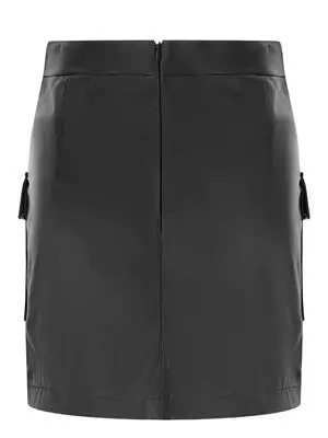 EMMA E GAIA Button-up Front-pockets Skirt