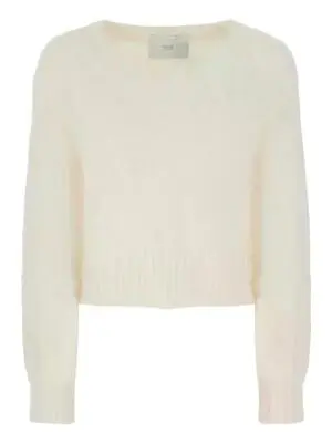 VANISE Ribbed-trim Sweater