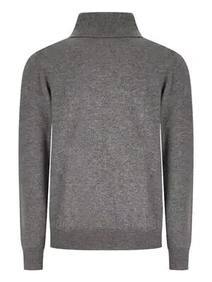 CUSTOMER LOVERS Ribbed-trim Turtleneck Sweater