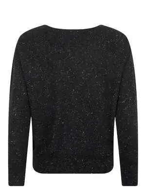 PESERICO Flecked Boat-neck Sweater