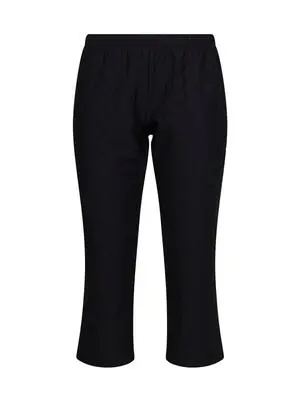 Gucci Gucci Women Black Gg Jacquard Jersey Capri Pants Multicolor