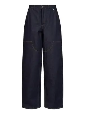 GIVENCHY Givenchy Women Dark Blue Stretch Denim Cocoon Jeans