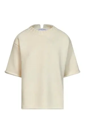Bottega Veneta Bottega Veneta Women Rice Wool And Cashmere Blend Knit T-Shirt Multicolor