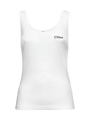 Chloé Chloé Women Cotton Tank Top Multicolor