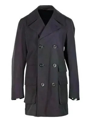 VALENTINO Double-breasted Flap-pocket Coat