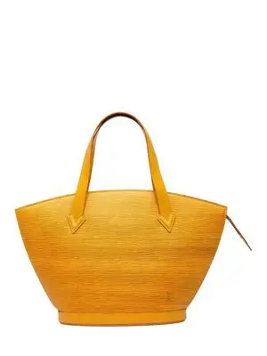 LOUIS VUITTON 1995 Epi Saint Jacques Pm Short Strap Handbag Yellow