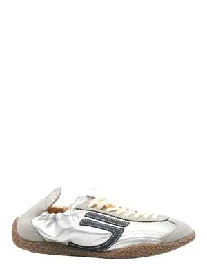 PURAAI Logo-patch Metallic Sneakers