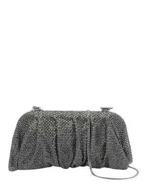 BENEDETTA BRUZZICHES Venus Draped Crystal Mini Bag With Removable Strap