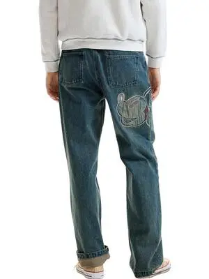 DESIGUAL Straight Leg Jeans