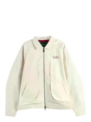 MALBON Field Logo-patch Zip-up Jacket