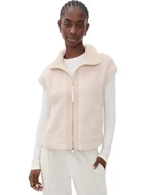 Varley Dominic Sherpa Gilet Sandshell