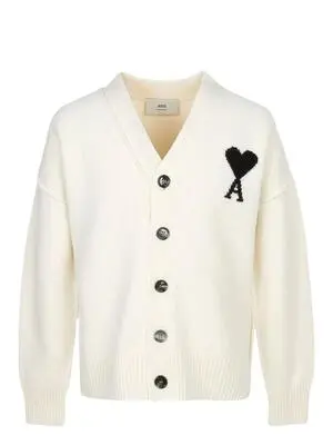AMI Ami Cardigan 'ivory'
