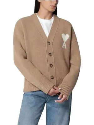 AMI Ami Cardigan 'beige'