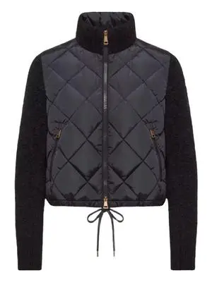 MONCLER (wmns) Moncler Cotton Blend Padded Cardigan 'black'