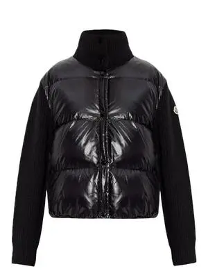MONCLER (wmns) Moncler Padded Wool Cardigan 'black'
