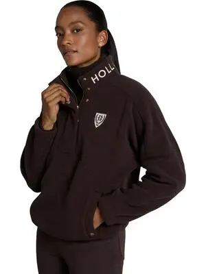 Holland Cooper Cranborne Over Head Fleece - Walnut