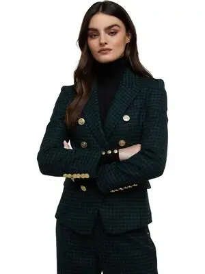 HOLLAND COOPER Knightsbridge Blazer Houndstooth
