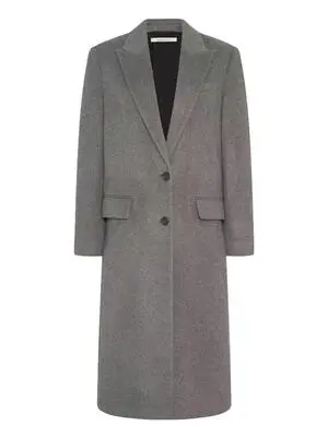 ANOTHER TOMORROW Tailored Cashmere Coat